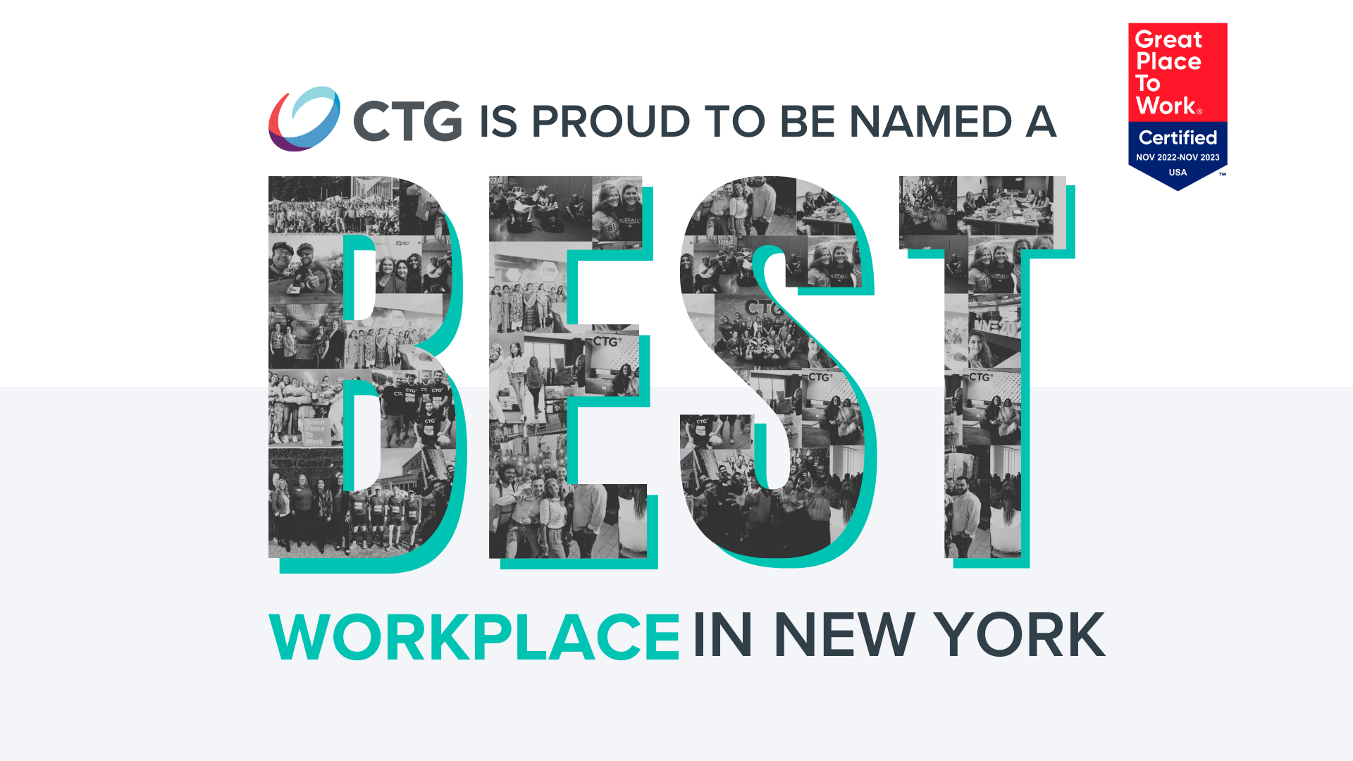 Press Release: Fortune Media and Great Place To Work Name CTG to 2023 ...